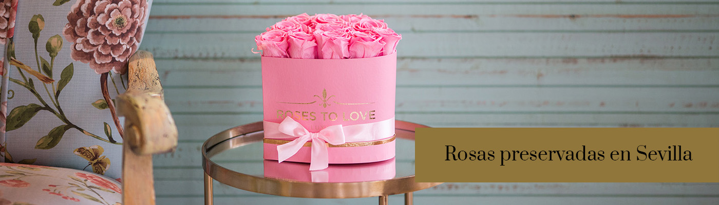 Comprar rosas preservadas en Sevilla - Mundo Luxury - Roses to Love